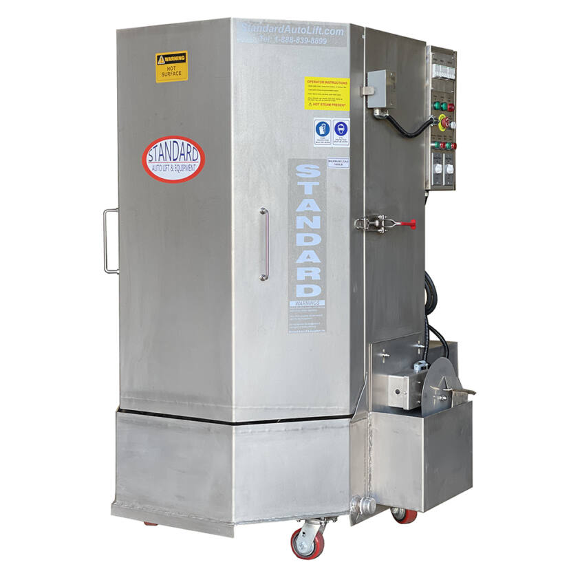 STAINLESS STEEL SPRAY WASH CABINET STW-50030S | Standard Auto Lift